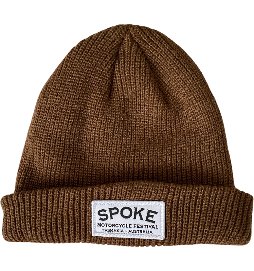Spoke Beanie - Brown