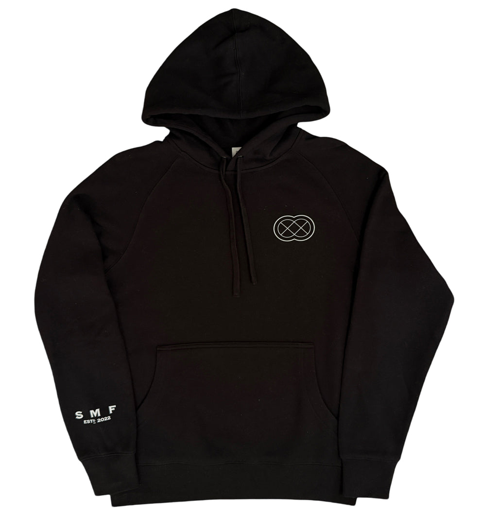 Spoke Motorcycle Festival Black Hoodie - Spoke Circle Logo