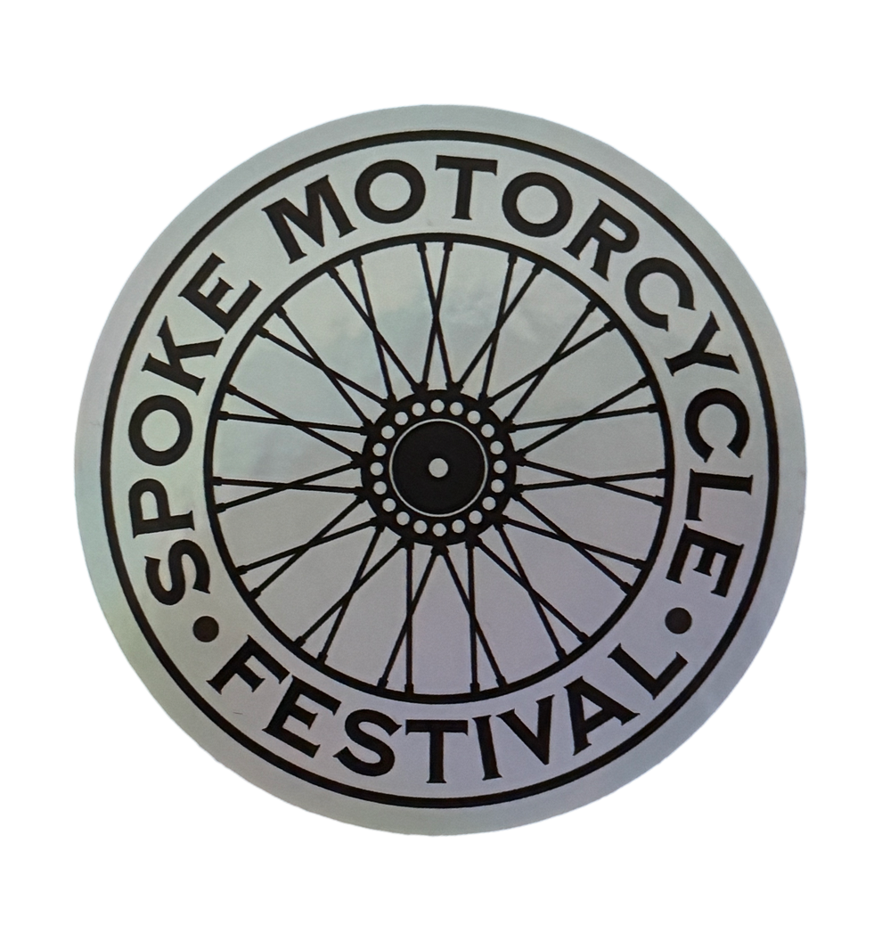 Spoke Logo Holographic Sticker